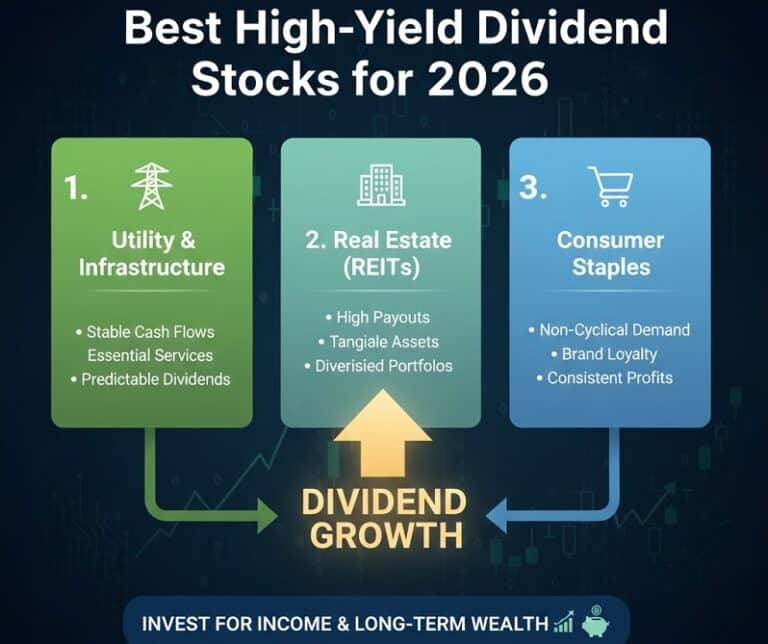 Best High-Yield Dividend Stocks for 2026 (Safe Income Plays)