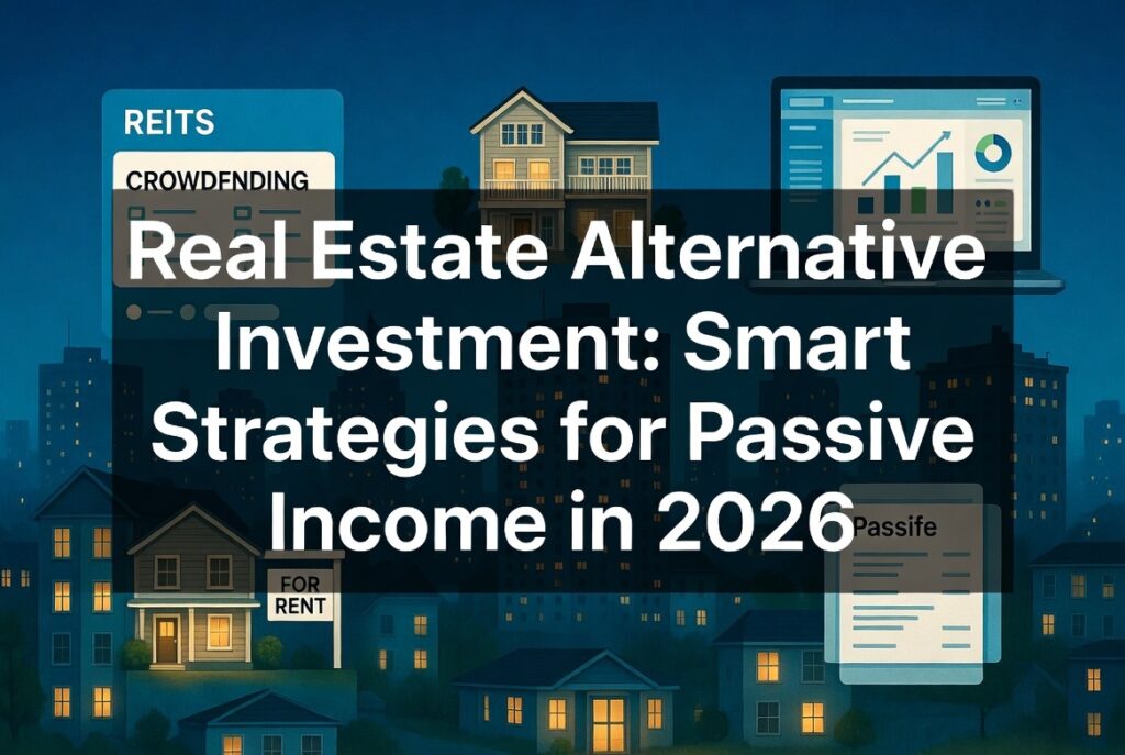 Real Estate Alternative Investment: Smart Strategies for Passive Income ...