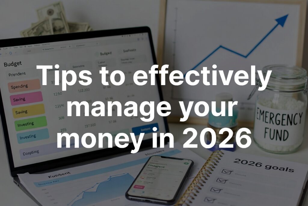 Tips to Effectively Manage Your Money in 2026