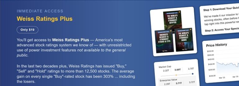 Weiss Ratings Plus Review: America's #1 Stock Rating System?