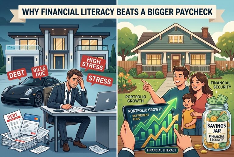 Financial Literacy: How to Build Wealth on an Average Income